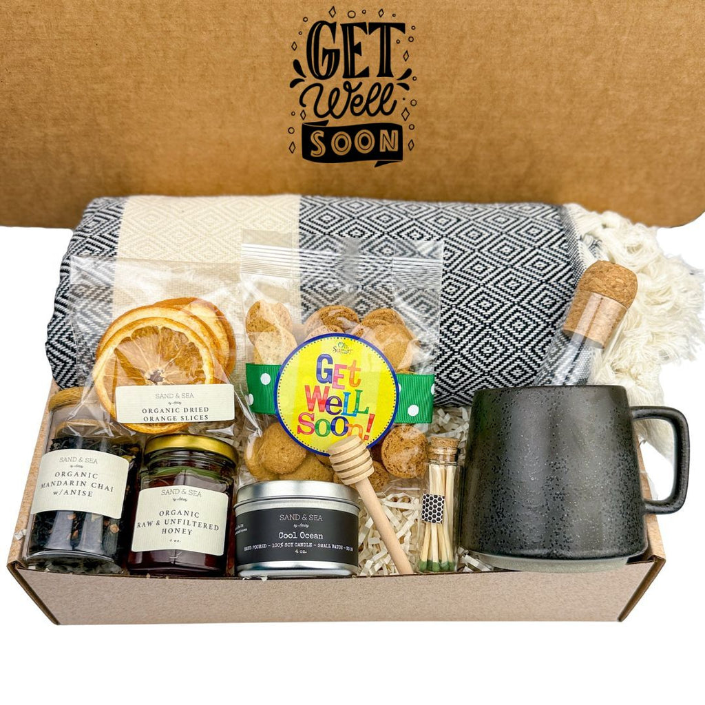 Get Well Soon For Men Get Well Soon Gift Basket For Men & Women With