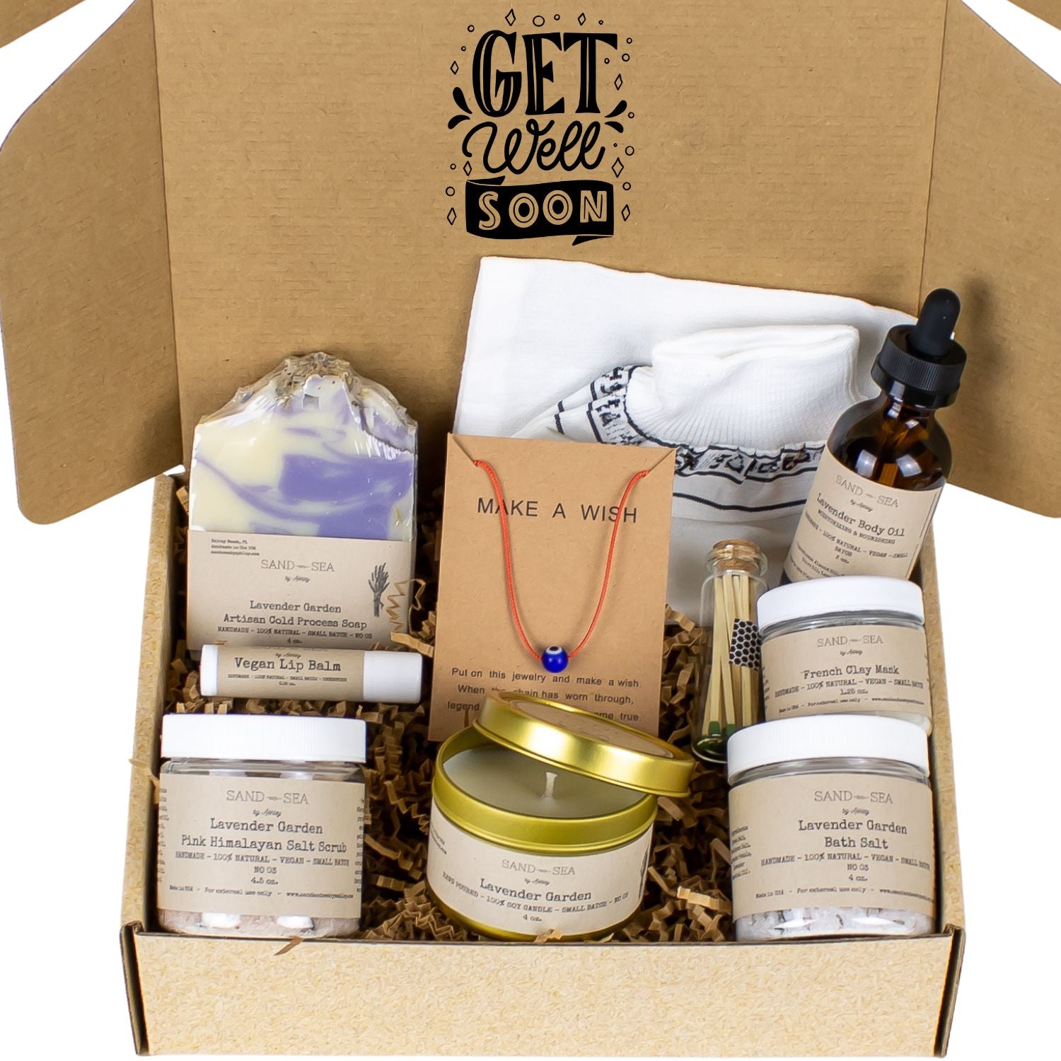 Sending Healing Vibes Gift Box For Women - Care Package for Her – Sand ...